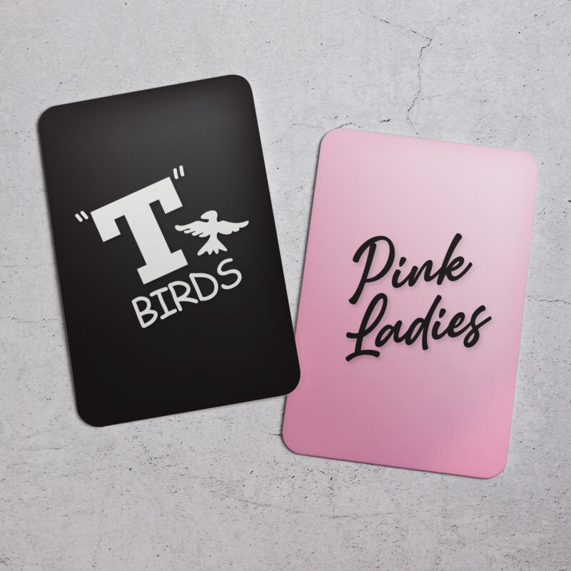T-Birds and Pink Ladies Toilet Signs - Acrylic - Way Signage